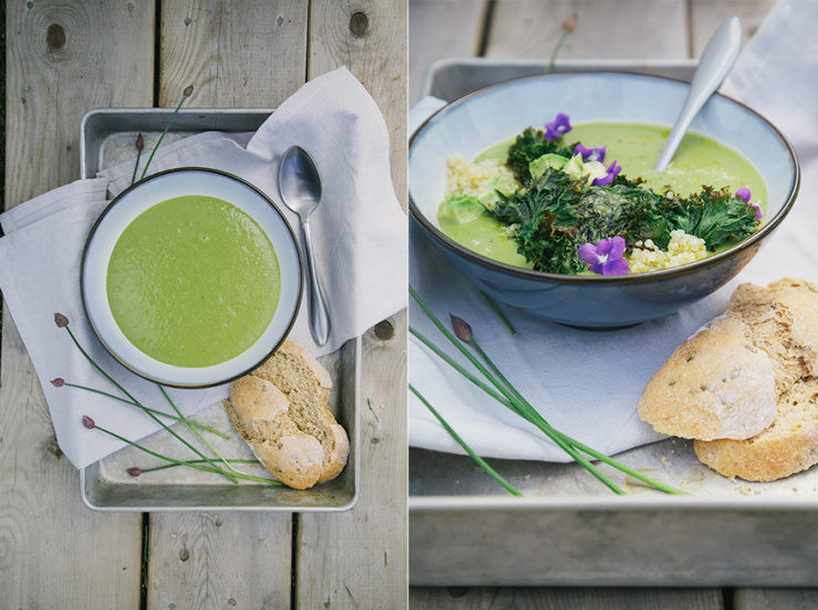 Simple Asparagus and Ramp Soup (vegan) | The First Mess