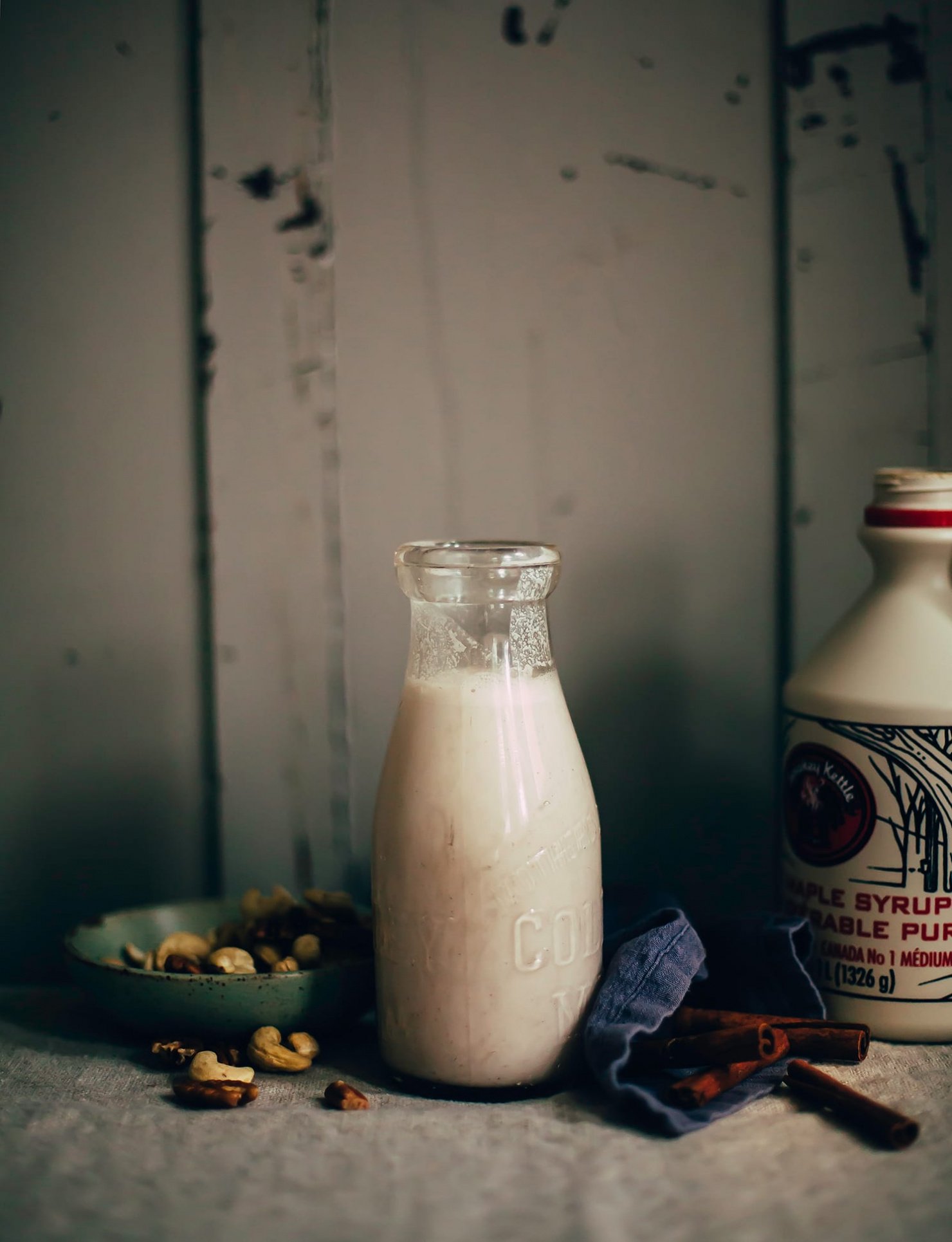 Vegan Cinnamon Nut Milk
