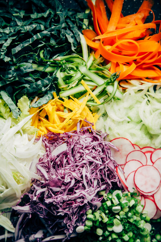 Citrus Miso Slaw with 10 Vegetables | The First Mess