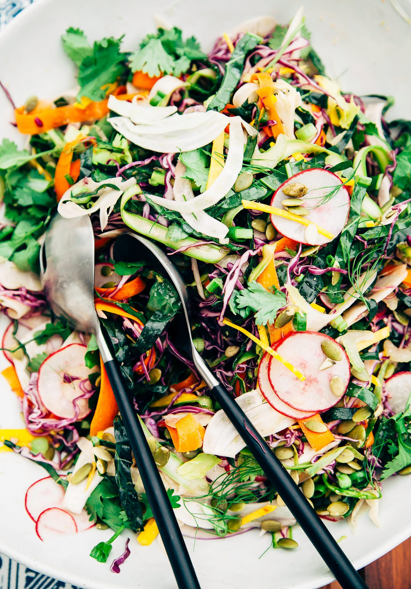 Citrus Miso Slaw with 10 Vegetables | The First Mess