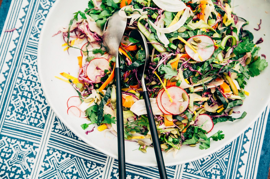 Citrus Miso Slaw with 10 Vegetables | The First Mess