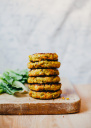 Golden Split Pea Patties (Vegan Recipe) | The First Mess