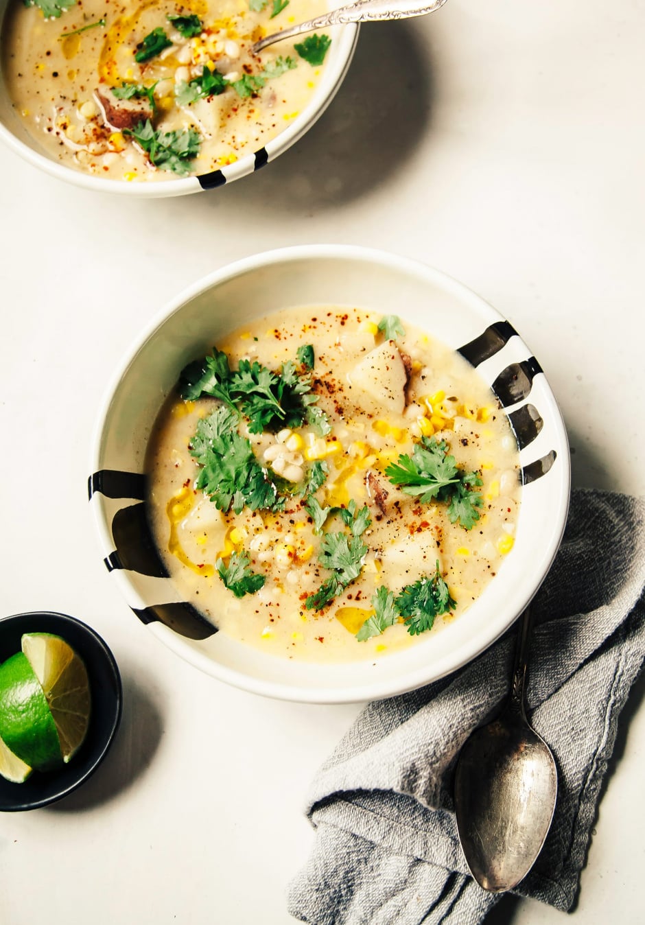 Harvest Corn & White Bean Chowder with Beer | The First Mess