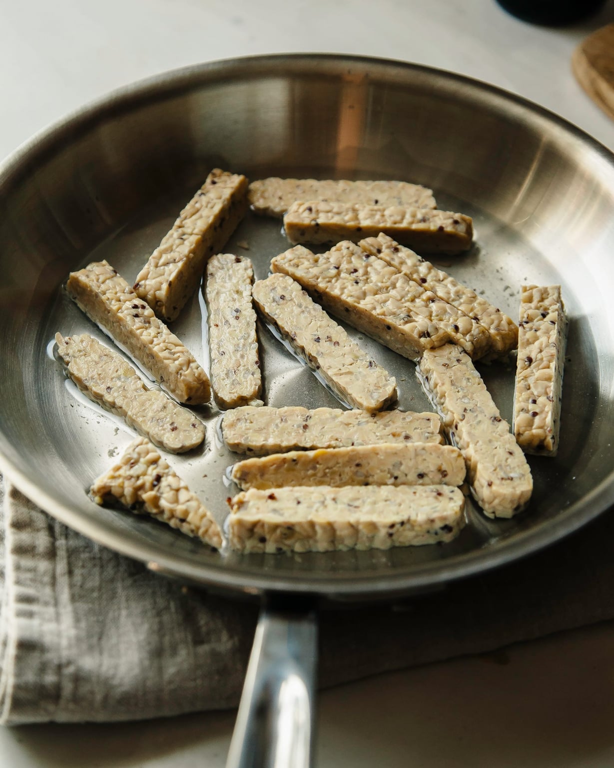 Sticky Ginger Tempeh with Coconut Rice | The First Mess