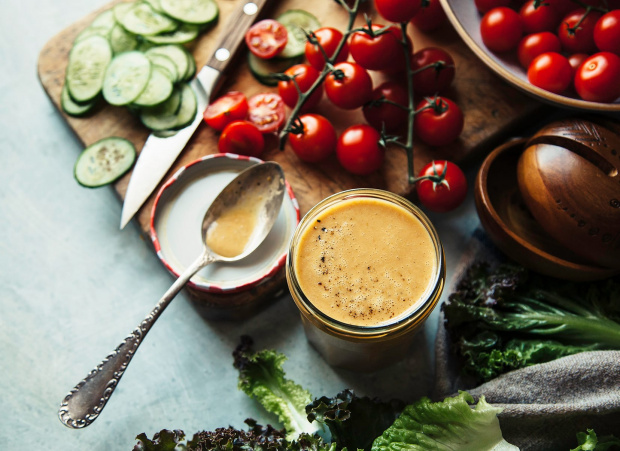 Liquid Gold Dressing (dairy-free, nut-free, vegan recipe) | The First Mess