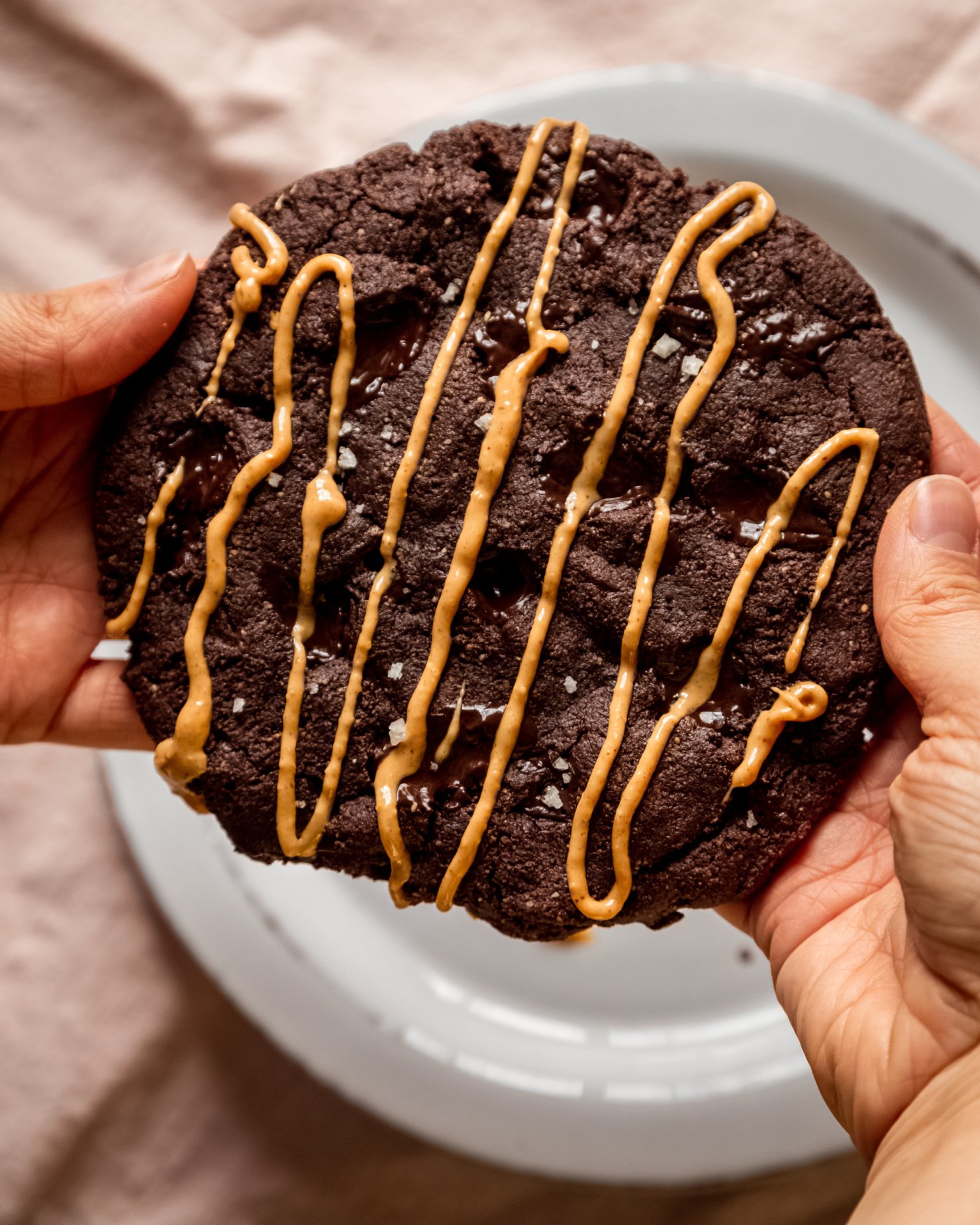 Jumbo Double Chocolate Cookie (vegan & grain-free) | The First Mess