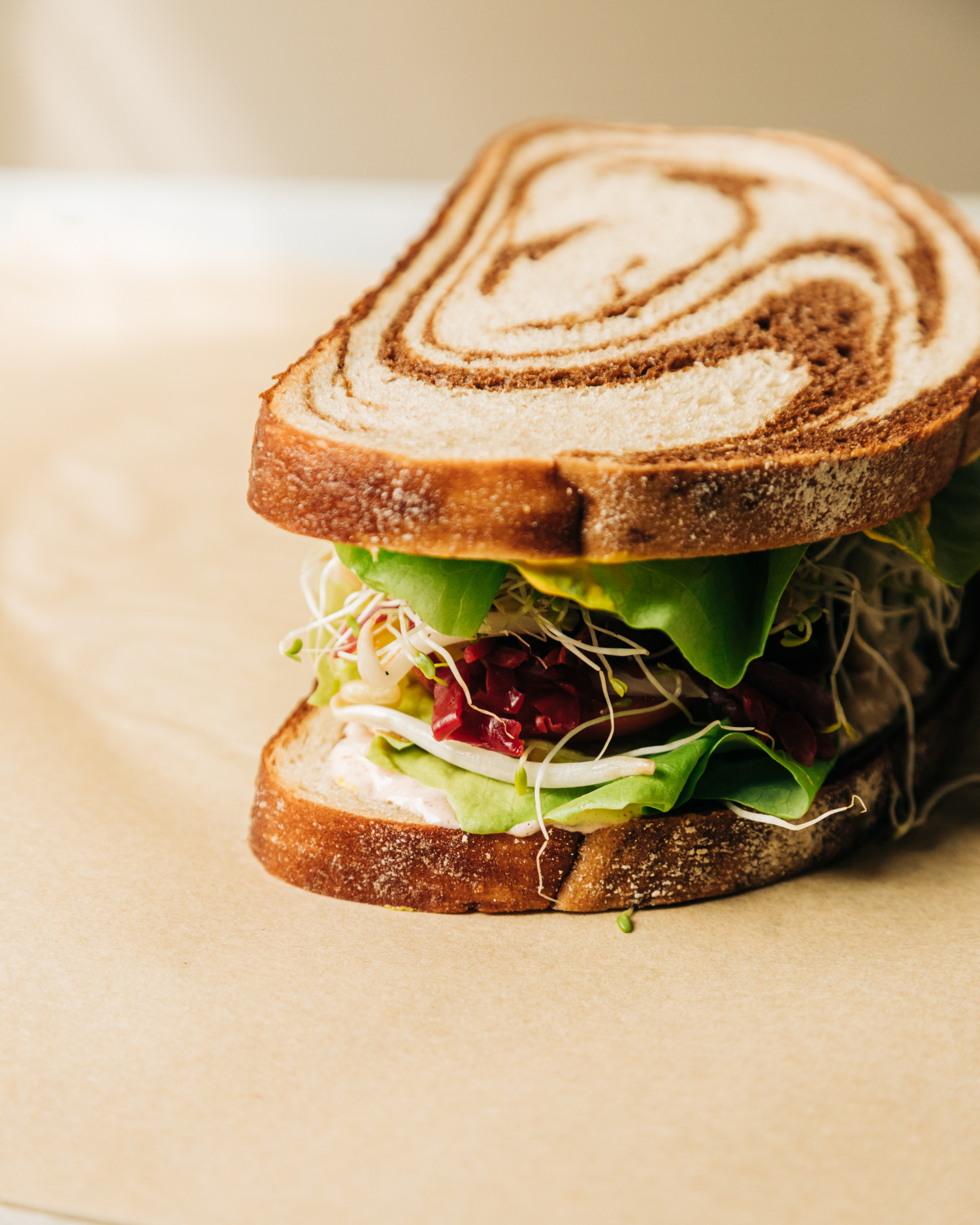 My Ultimate Veggie Crunch Sandwich | The First Mess