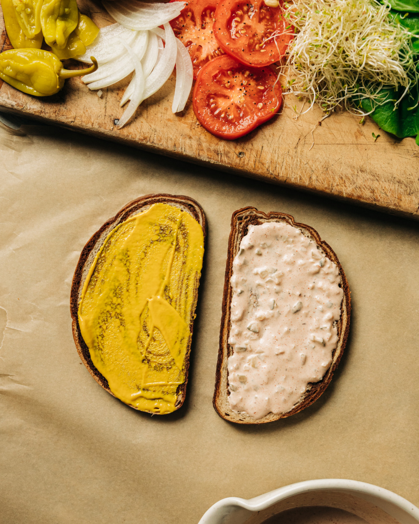 My Ultimate Veggie Crunch Sandwich | The First Mess