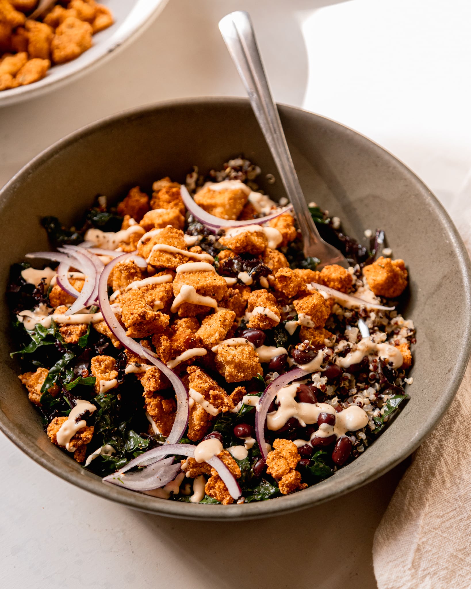 Crispy and Crunchy Baked Tofu Bits | The First Mess