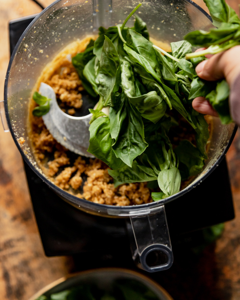 10-Minute Vegan Pesto | The First Mess