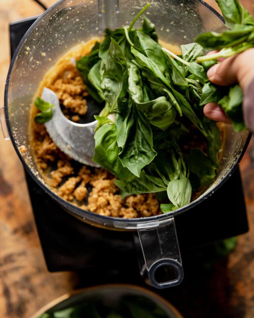 10-Minute Vegan Pesto | The First Mess