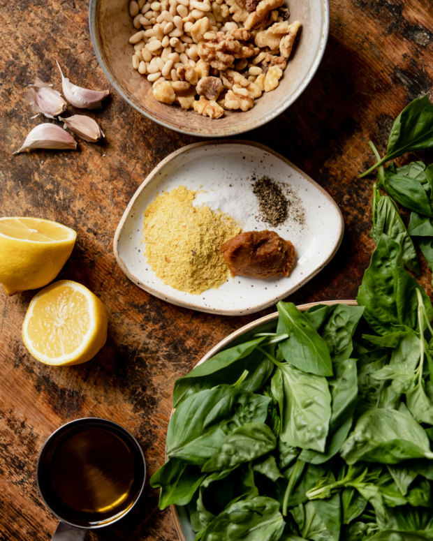 10-Minute Vegan Pesto | The First Mess