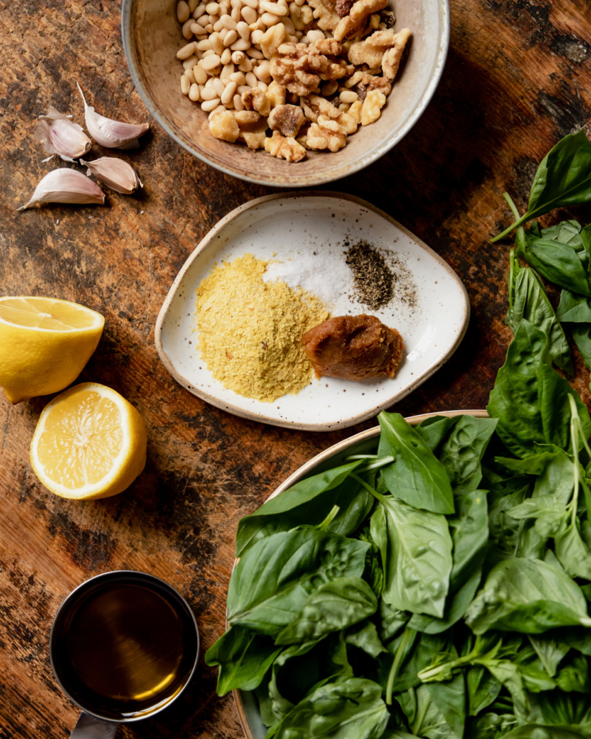 10-Minute Vegan Pesto | The First Mess