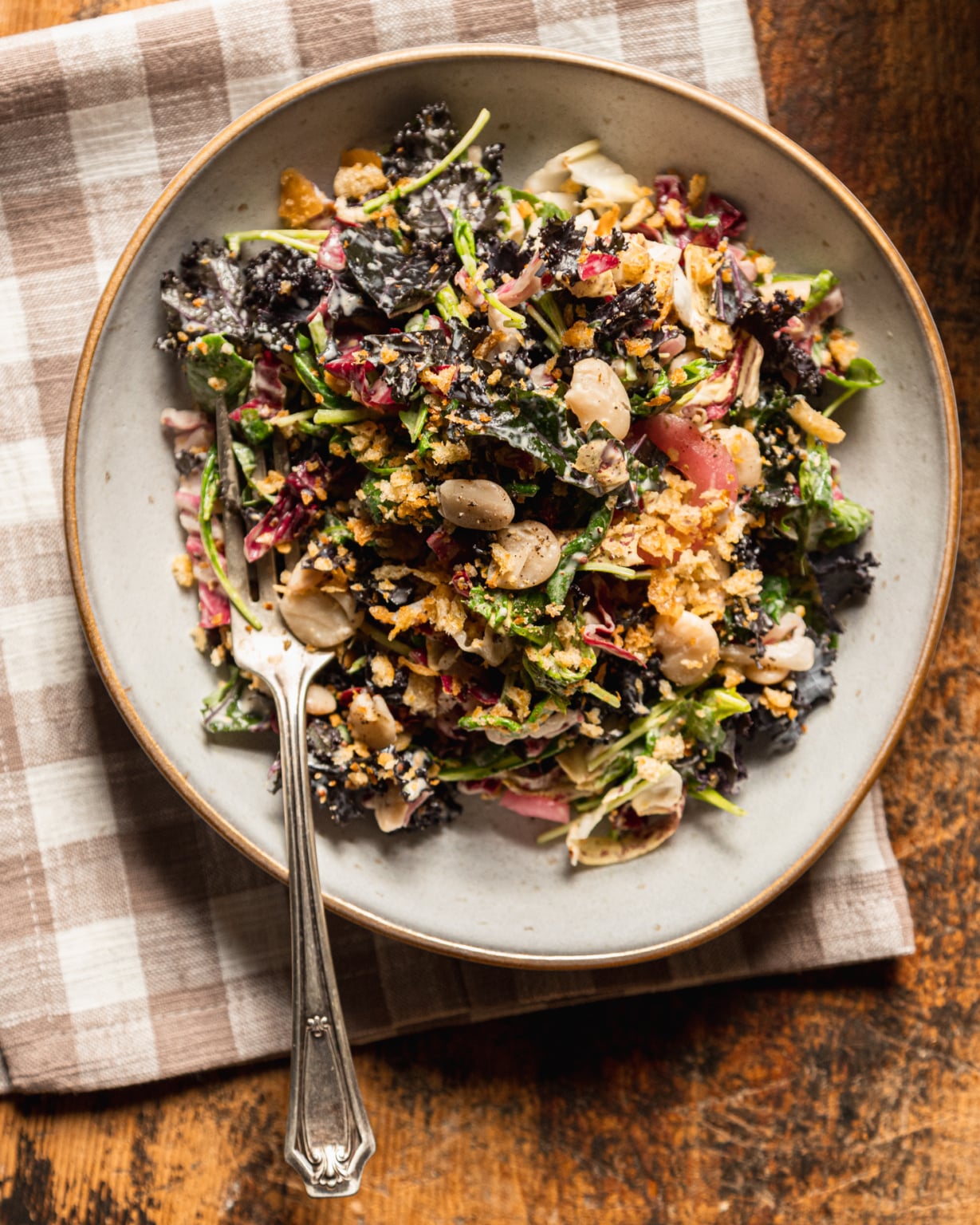 Kale Arugula Butter Bean Salad | The First Mess