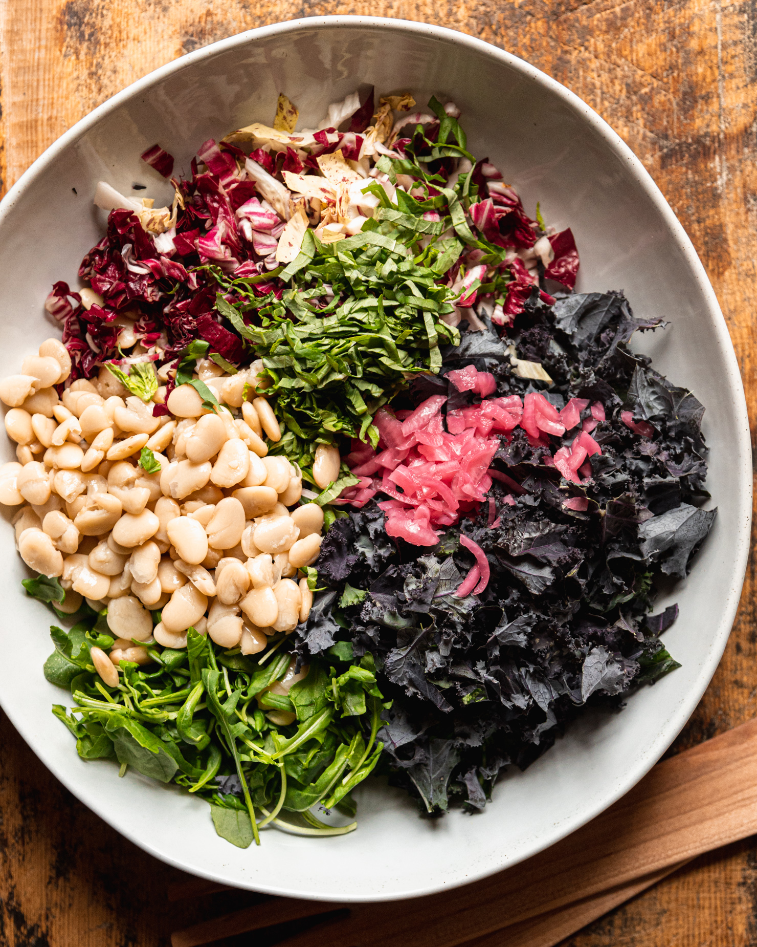 Kale Arugula Butter Bean Salad | The First Mess