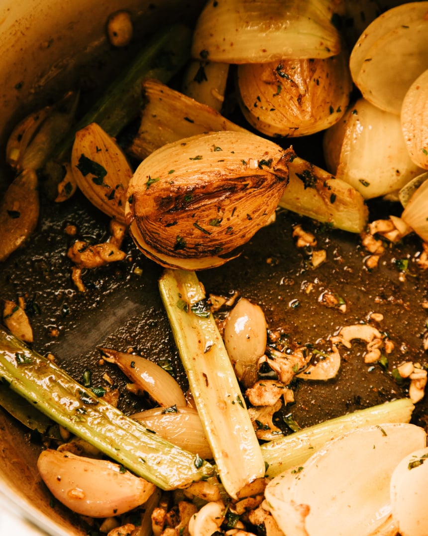 One-Pot Brothy Beans with Herbs & Lemon | The First Mess
