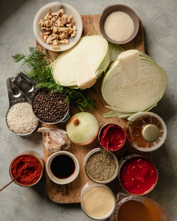 Vegan Chopped Cabbage Roll Skillet | The First Mess