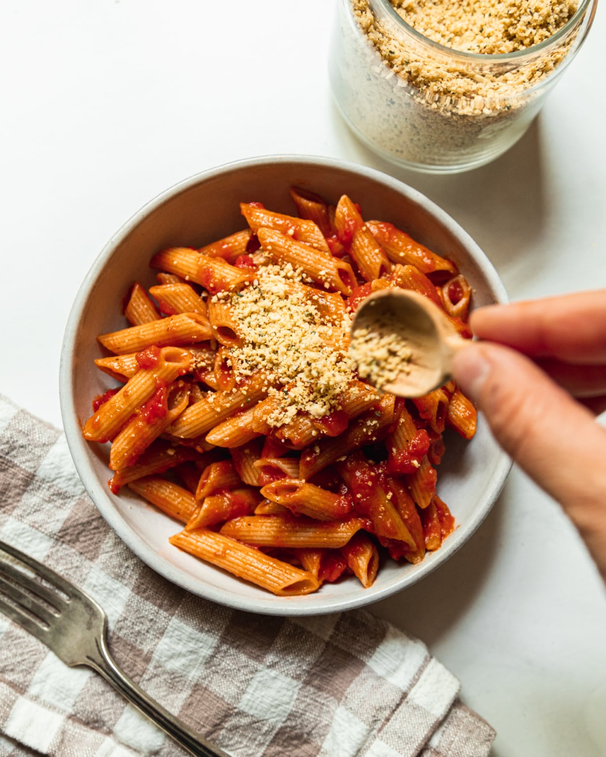 5-Minute Vegan Parmesan Sprinkle | The First Mess