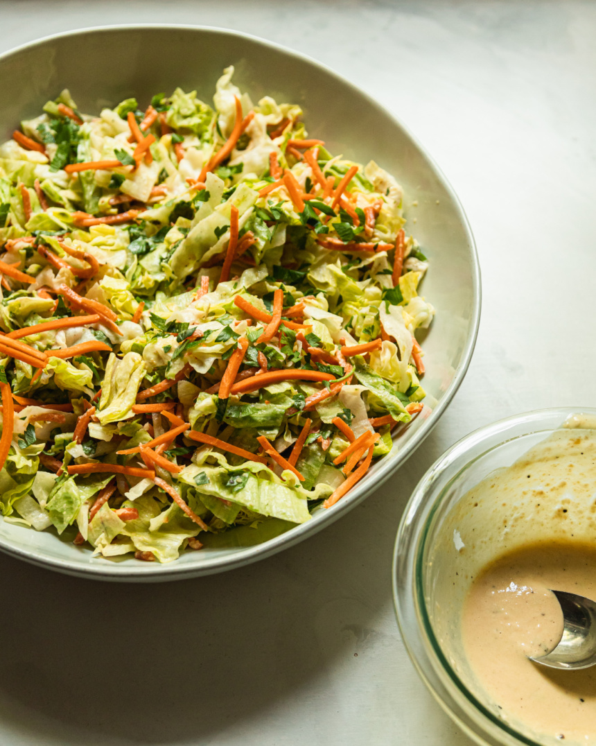 Hummus Crunch Salad | The First Mess
