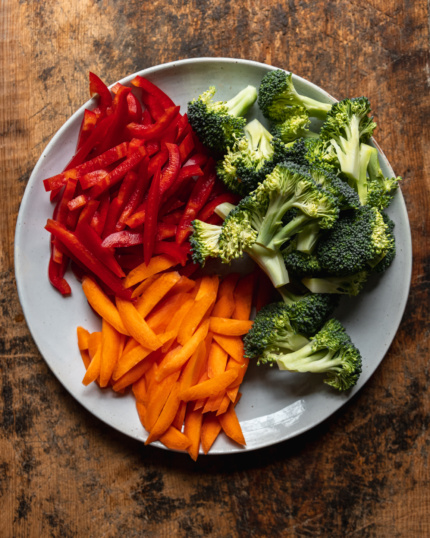 Almond Butter Tempeh Stir Fry | The First Mess
