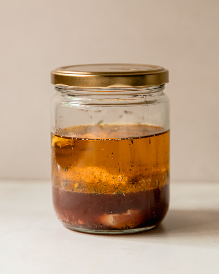 Creamy Red Wine Vinegar Dressing with Thyme | The First Mess