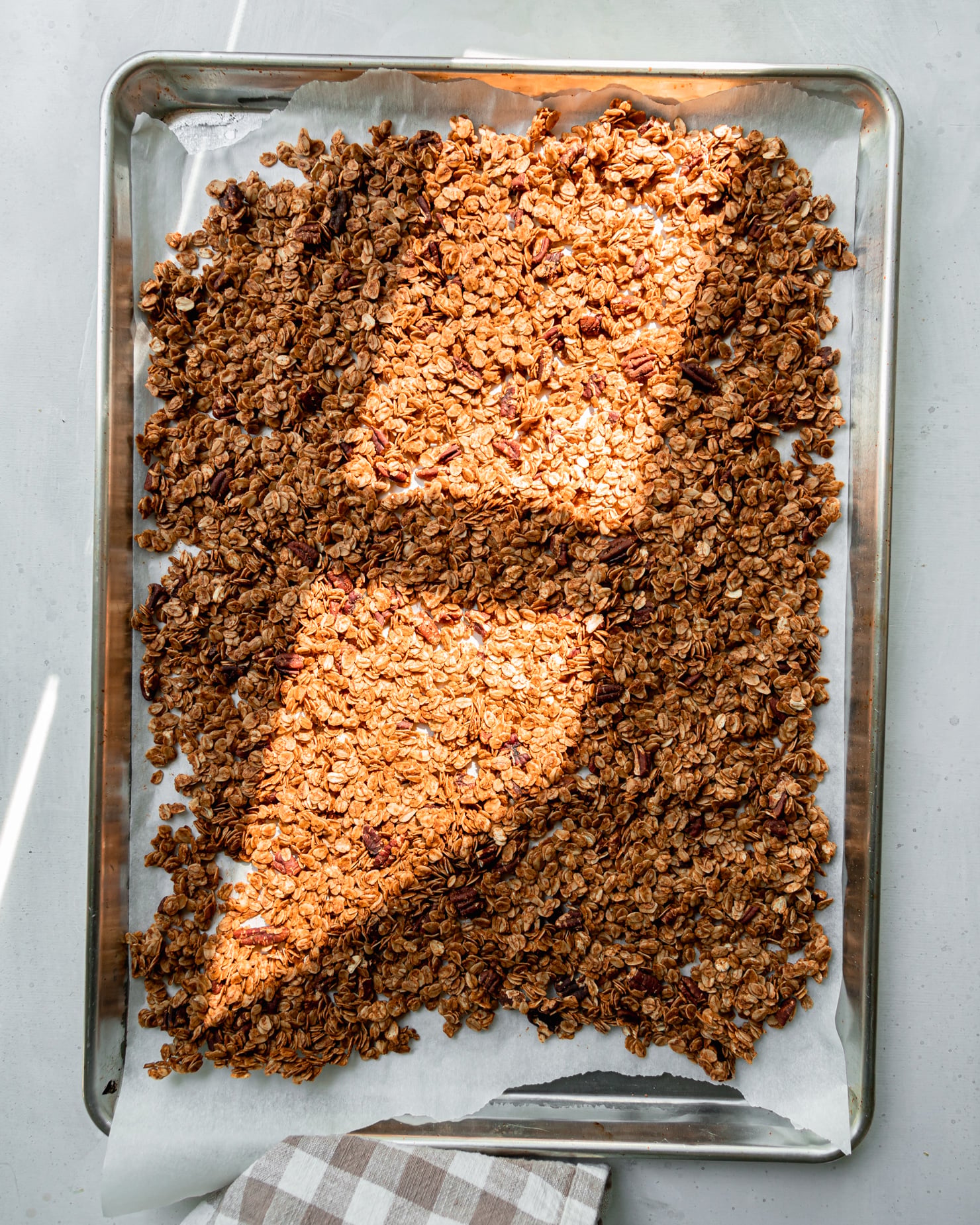 Clumpy Apple Cinnamon Granola with Pecans | The First Mess