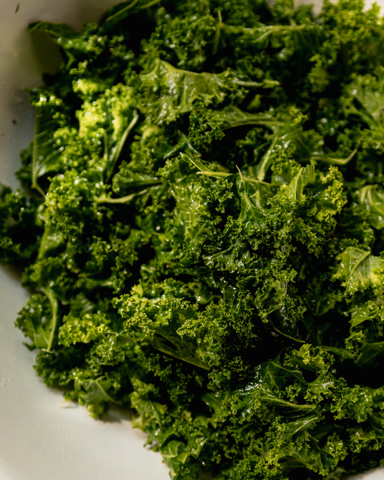 Kale Sweet Potato Salad with Spicy Tahini Ranch | The First Mess