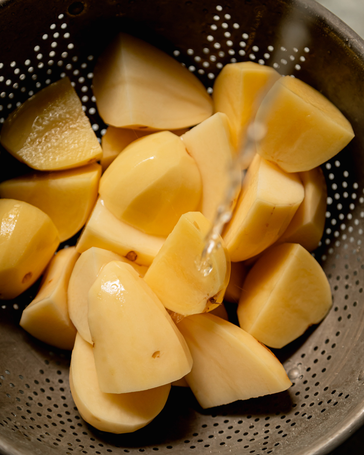 Olive Oil Mashed Potatoes with Roasted Garlic | The First Mess