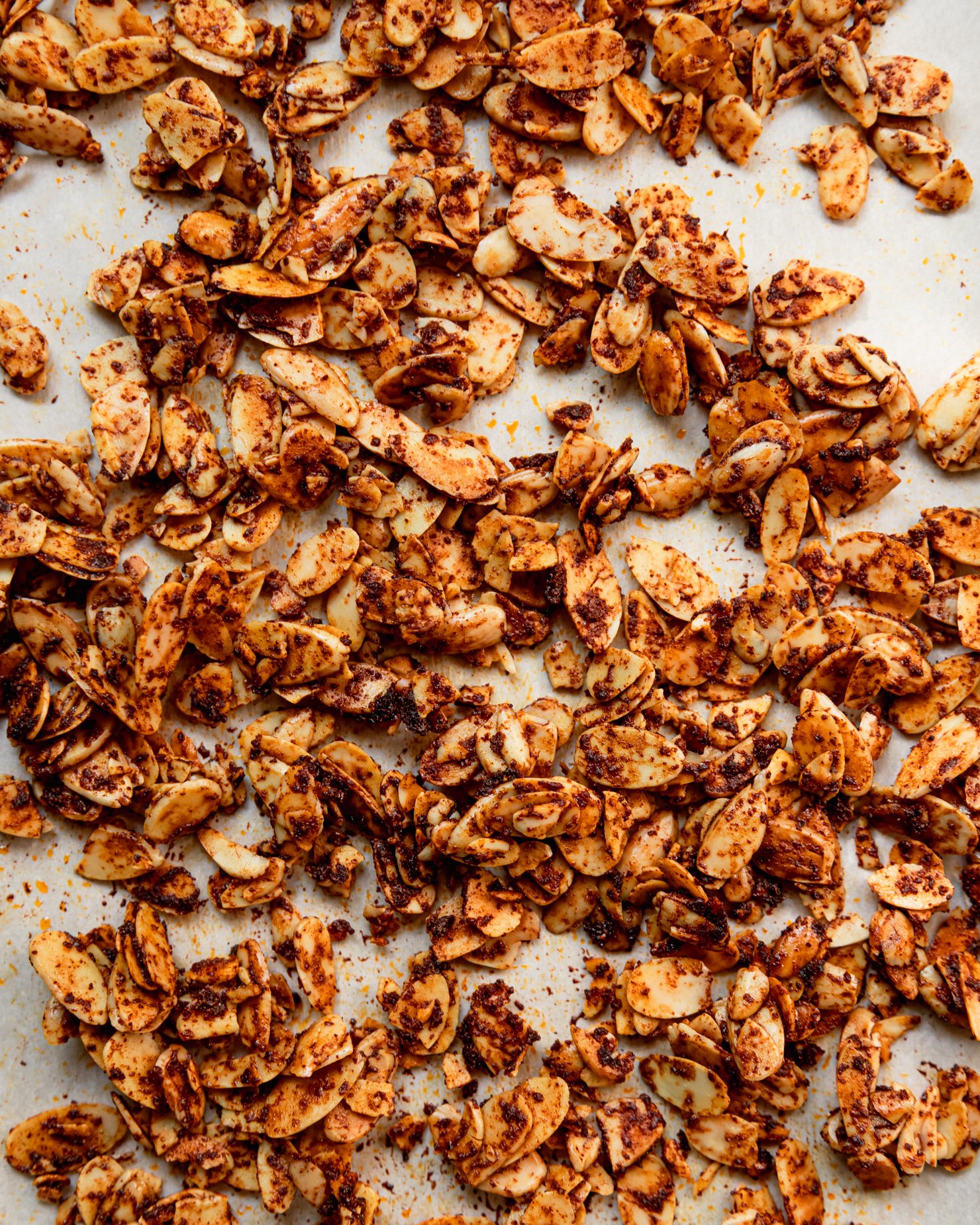 Roasted Brussels Sprouts with Smoky Almond Bits | The First Mess