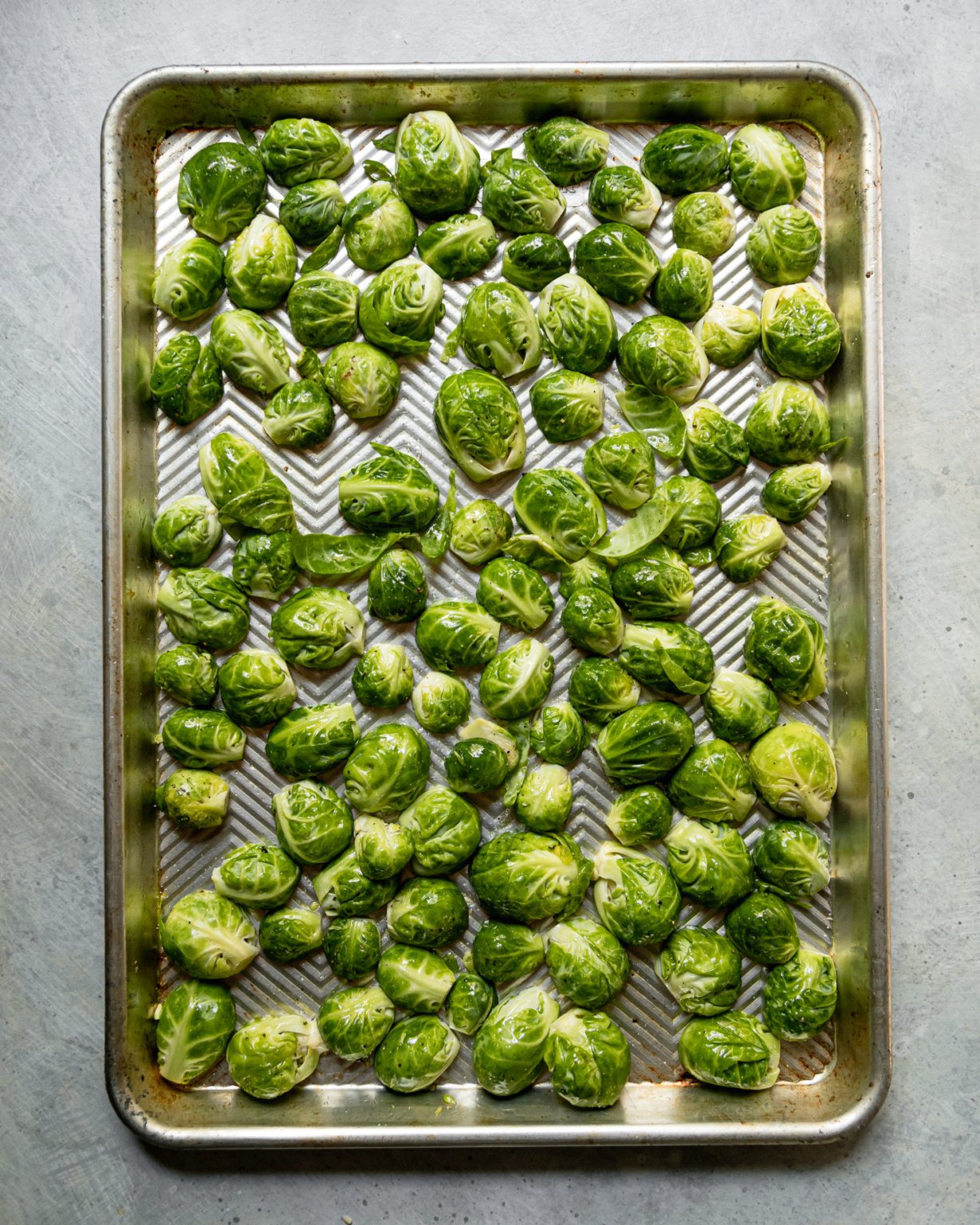 Roasted Brussels Sprouts with Smoky Almond Bits | The First Mess