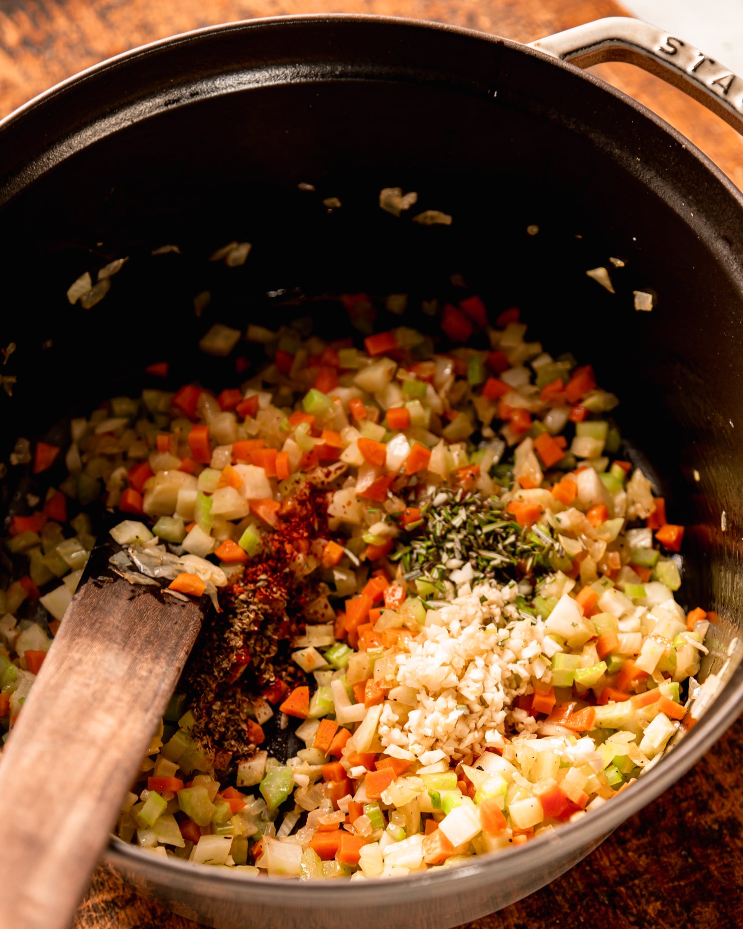 One-Pot Vegan Minestrone Soup with Potatoes & Beans | The First Mess