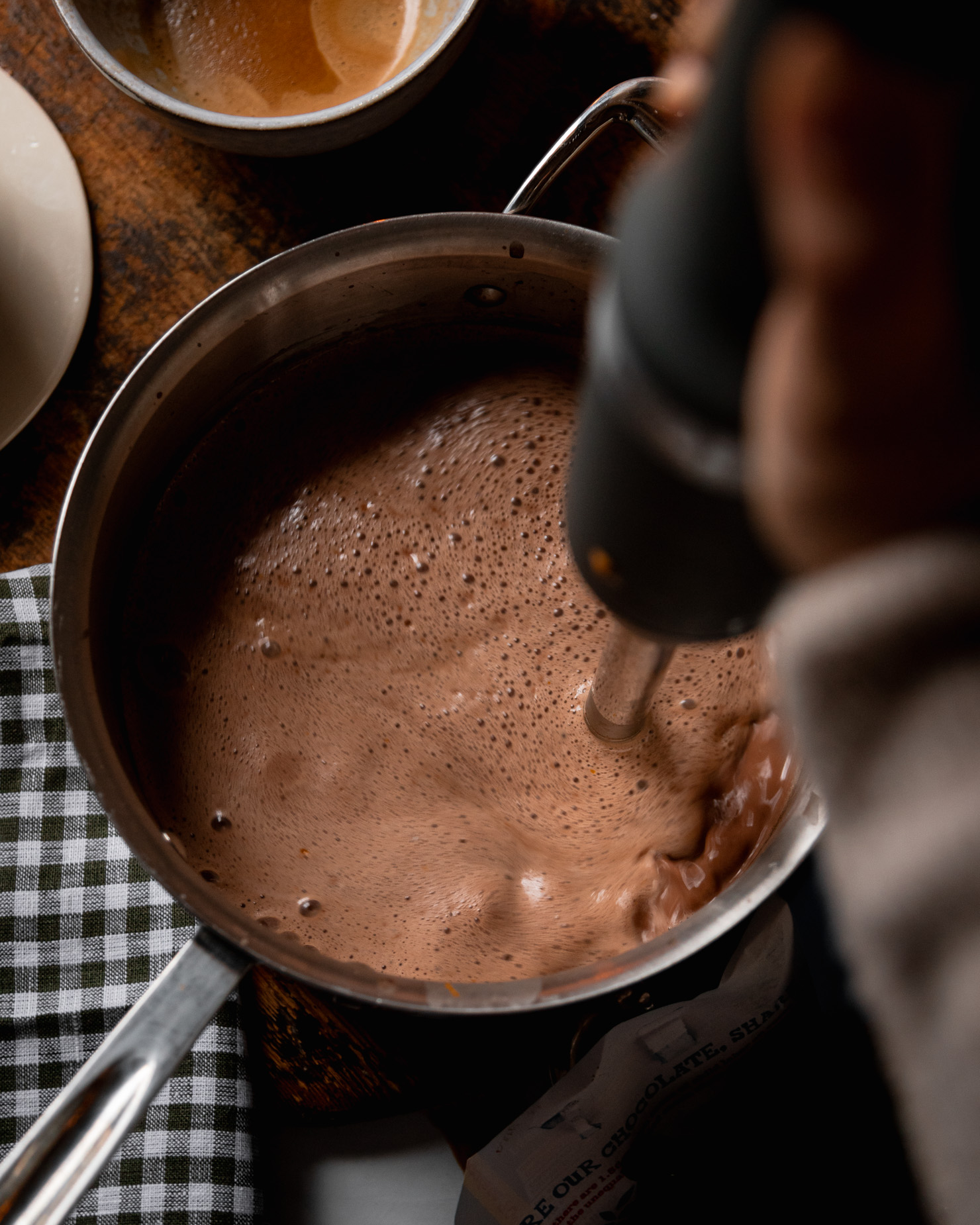 Cozy Spiced Vegan Orange Mocha | The First Mess