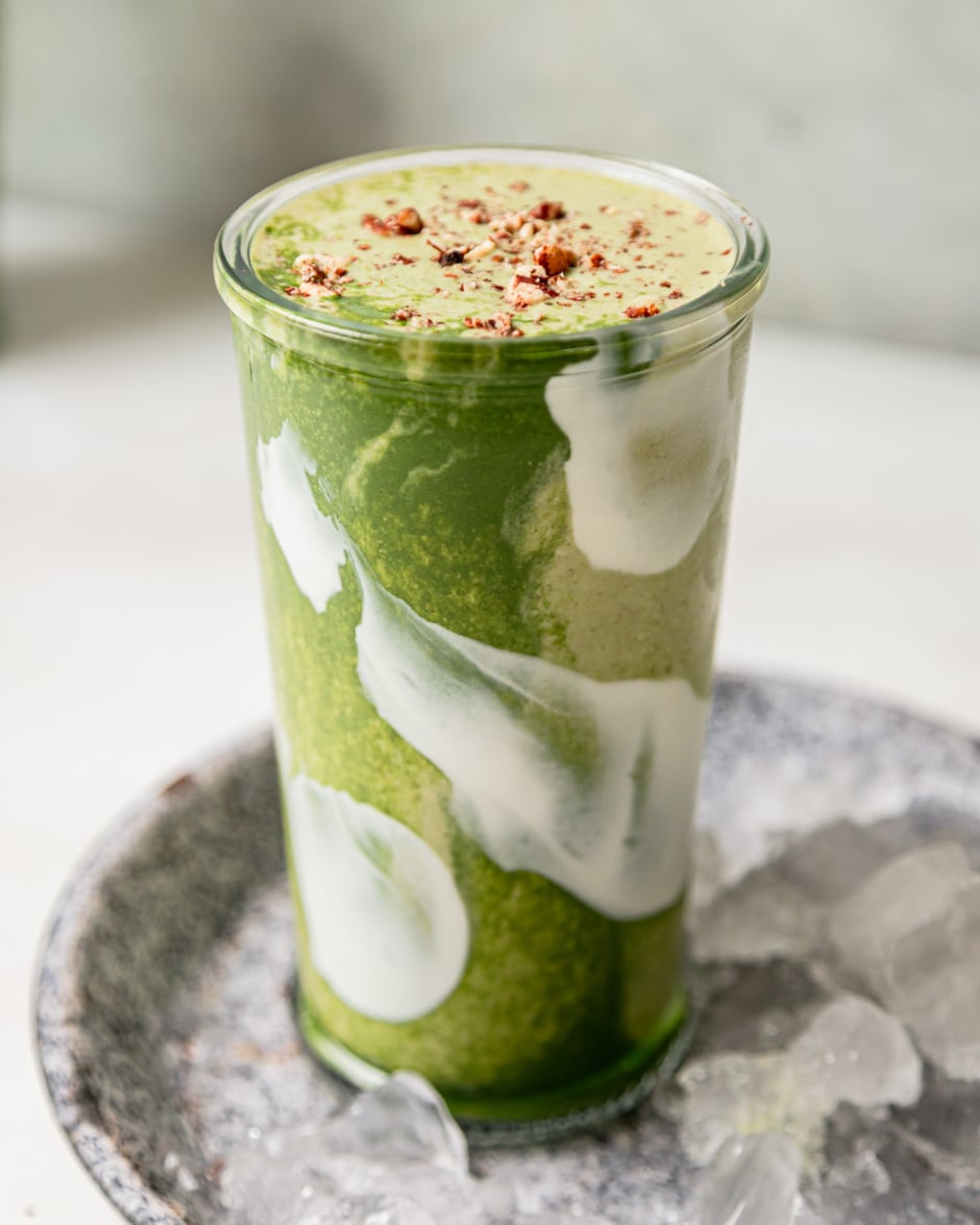 Matcha Banana Breakfast Smoothie | The First Mess