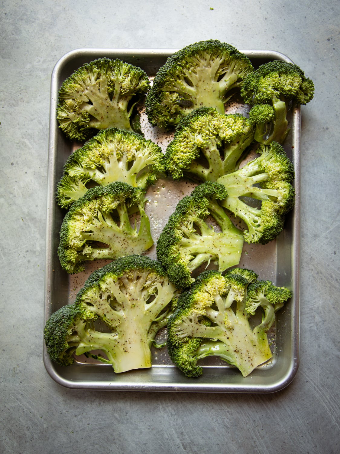 Grilled Broccoli Steaks with Spicy Peanut Chili Crisp Lentils | The ...